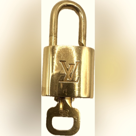 Louis Vuitton | Accessories | Authentic Louis Vuitton Brass Padlock ...